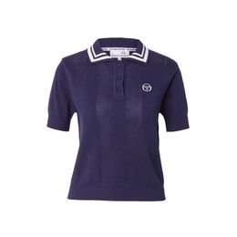 Sergio Tacchini Pullover Damen Gr&ouml;&szlig;e L navy / wei&szlig;