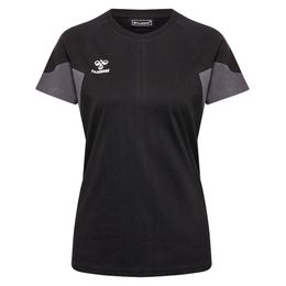 Hummel Funktionsshirt 'Travel' Damen Gr&ouml;&szlig;e M grau / schwarz / wei&szlig;