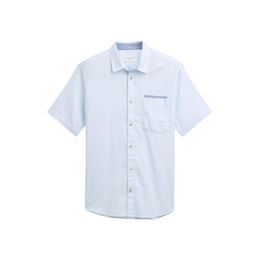 Tom Tailor Button Up Shirt male Blue size S