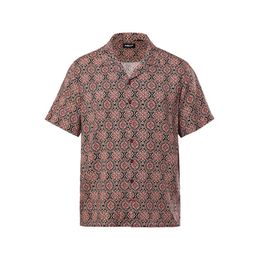 Men Plus Button Up Shirt male Red size 4XL