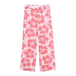 Tom Tailor Hose Mädchen Größe 128/134 rosa / weiß