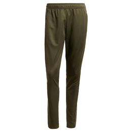 adidas Performance Sporthose 'Squadra 25' Herren Gr&ouml;&szlig;e XXL khaki / dunkelorange / schwarz