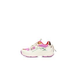 POSH by Poelman Sneaker 'Madee' Mädchen Größe 36 ecru / gold / mint / orchidee