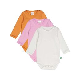 Fred's World by GREEN COTTON Fred's World By Green Cotton Romper/Bodysuit boy Orange, Pink, White size 86