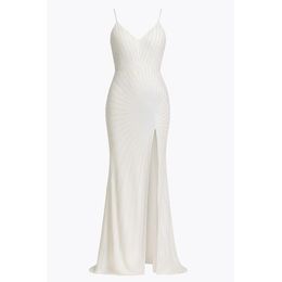 Ombre Abendkleid 'LA-OM-DLR108' Damen Größe 40 eierschale Winterkleid