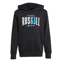 adidas Performance Athletic Sweatshirt 'Mercedes - AMG Petronas Formula One Team George Russell' boy Black size 176