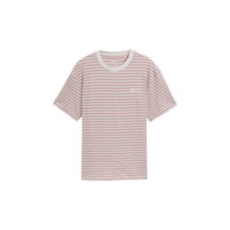 Tom Tailor Denim T-Shirt Herren Gr&ouml;&szlig;e XL grau / pink / wei&szlig;