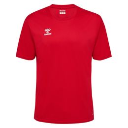 Hummel Funktionsshirt 'Essential' Herren Gr&ouml;&szlig;e S rot / wei&szlig;