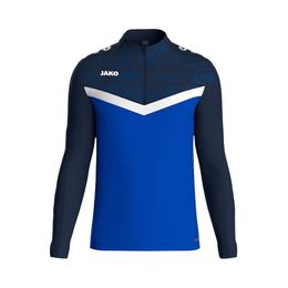 Jako Sportsweatshirt Jungen Gr&ouml;&szlig;e 140 navy / royalblau / wei&szlig;