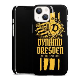 DeinDesign iPhone 13 Mini Handy Premium Case Smartphone Handyh&uuml;lle Schutzh&uuml;lle gl&auml;nzend Sg Dynamo Dresden Statement Sgd Premium Case