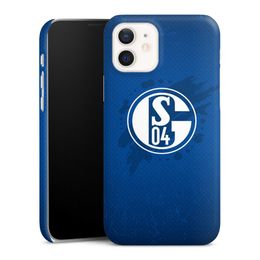 DeinDesign iPhone 12 Handy Premium Case Smartphone Handyh&uuml;lle Schutzh&uuml;lle matt Official Licensed Product Fc Schalke 04 Schalke 04 Premium Case