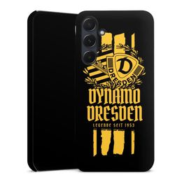 DeinDesign Galaxy A55 5G Handy Premium Case Smartphone Handyh&uuml;lle Schutzh&uuml;lle matt Sg Dynamo Dresden Statement Sgd Premium Case