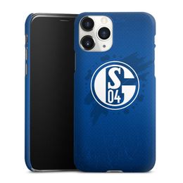 DeinDesign iPhone 11 Pro Handy Premium Case Smartphone Handyh&uuml;lle Schutzh&uuml;lle matt Fc Schalke 04 Official Licensed Product Premium Case