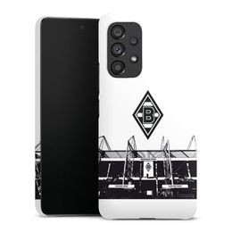 DeinDesign Galaxy A53 5G Handy Premium Case Smartphone Handyh&uuml;lle Schutzh&uuml;lle matt Borussia M&ouml;nchengladbach Die Fohlen Stadium Premium Case