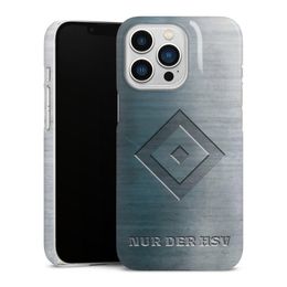 DeinDesign iPhone 13 Pro Handy Premium Case Smartphone Handyh&uuml;lle Schutzh&uuml;lle gl&auml;nzend Metallic Look Hsv Hamburger Sv Premium Case