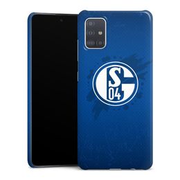 DeinDesign Galaxy A51 Handy Premium Case Smartphone Handyh&uuml;lle Schutzh&uuml;lle gl&auml;nzend Official Licensed Product Fc Schalke 04 Schalke 04 Premium Case
