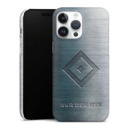 DeinDesign iPhone 14 Pro Max Handy Premium Case Smartphone Handyh&uuml;lle Schutzh&uuml;lle matt Metallic Look Hsv Hamburger Sv Premium Case