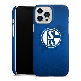 DeinDesign iPhone 13 Pro Max Handy Premium Case Smartphone Handyh&uuml;lle Schutzh&uuml;lle matt Official Licensed Product Fc Schalke 04 Schalke 04 Premium Case
