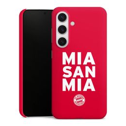 DeinDesign Galaxy S24 Handy Premium Case Smartphone Handyh&uuml;lle Schutzh&uuml;lle matt Fcb Mia San Mia Fc Bayern M&uuml;nchen Premium Case