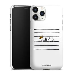 DeinDesign iPhone 11 Pro Handy Premium Case Smartphone Handyh&uuml;lle Schutzh&uuml;lle matt Snoopy Dog Peanuts Premium Case