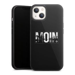 DeinDesign iPhone 13 Handy Gallery Case Handyh&uuml;lle 9H Geh&auml;rtetes Glas R&uuml;ckseite H&uuml;lle Hamburger Sv Hsv Official Licensed Product Gallery Case