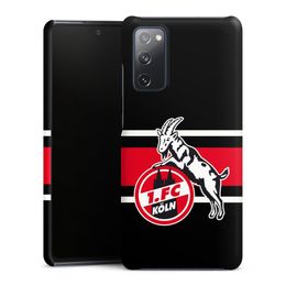 DeinDesign Galaxy S20 FE Handy Premium Case Smartphone Handyh&uuml;lle Schutzh&uuml;lle matt 1. Fc K&ouml;ln Logo Official Licensed Product Premium Case