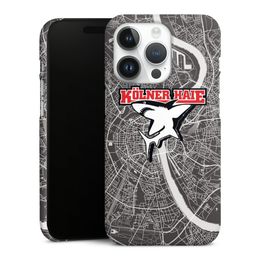 DeinDesign iPhone 14 Pro Handy Premium Case Smartphone Handyh&uuml;lle Schutzh&uuml;lle matt K&ouml;lner Haie Ice Hockey Official Licensed Product Premium Case