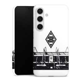 DeinDesign Galaxy S24 Handy Premium Case Smartphone Handyh&uuml;lle Schutzh&uuml;lle matt Stadium Die Fohlen Borussia M&ouml;nchengladbach Premium Case