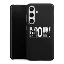 DeinDesign Galaxy S24 Handy Premium Case Smartphone Handyh&uuml;lle Schutzh&uuml;lle gl&auml;nzend Hamburger Sv Hsv Official Licensed Product Premium Case