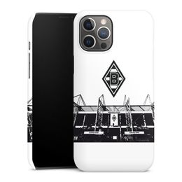 DeinDesign iPhone 12 Pro Max Handy Premium Case Smartphone Handyh&uuml;lle Schutzh&uuml;lle matt Stadium Die Fohlen Borussia M&ouml;nchengladbach Premium Case