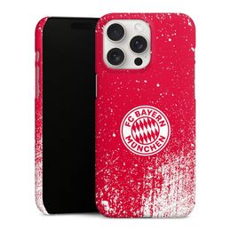 DeinDesign iPhone 15 Pro Max Handy Premium Case Smartphone Handyh&uuml;lle Schutzh&uuml;lle matt Fcb Fc Bayern M&uuml;nchen Official Licensed Product Premium Case