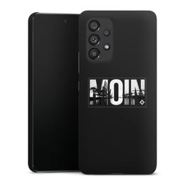 DeinDesign Galaxy A53 5G Handy Premium Case Smartphone Handyh&uuml;lle Schutzh&uuml;lle gl&auml;nzend Official Licensed Product Hamburger Sv Hsv Premium Case