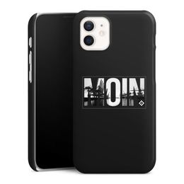 DeinDesign iPhone 12 mini Handy Premium Case Smartphone Handyh&uuml;lle Schutzh&uuml;lle gl&auml;nzend Official Licensed Product Hsv Hamburger Sv Premium Case