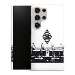DeinDesign Galaxy S24 Ultra Handy Premium Case Smartphone Handyh&uuml;lle Schutzh&uuml;lle gl&auml;nzend Stadium Die Fohlen Borussia M&ouml;nchengladbach Premium Case
