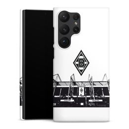 DeinDesign Galaxy S23 Ultra Handy Premium Case Smartphone Handyh&uuml;lle Schutzh&uuml;lle matt Stadium Die Fohlen Borussia M&ouml;nchengladbach Premium Case
