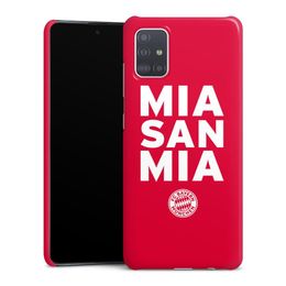 DeinDesign Galaxy A51 Handy Premium Case Smartphone Handyh&uuml;lle Schutzh&uuml;lle gl&auml;nzend Fcb Mia San Mia Fc Bayern M&uuml;nchen Premium Case