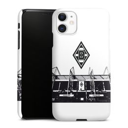 DeinDesign iPhone 11 Handy Premium Case Smartphone Handyh&uuml;lle Schutzh&uuml;lle gl&auml;nzend Borussia M&ouml;nchengladbach Die Fohlen Stadium Premium Case