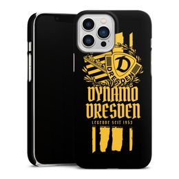 DeinDesign iPhone 13 Pro Max Handy Premium Case Smartphone Handyh&uuml;lle Schutzh&uuml;lle matt Sg Dynamo Dresden Statement Sgd Premium Case