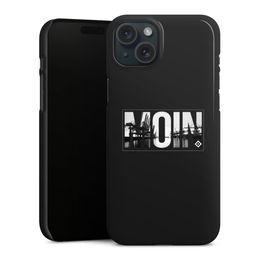 DeinDesign iPhone 15 Plus Handy Premium Case Smartphone Handyh&uuml;lle Schutzh&uuml;lle gl&auml;nzend Hamburger Sv Hsv Official Licensed Product Premium Case