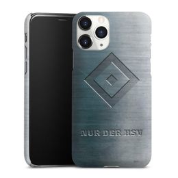 DeinDesign iPhone 11 Pro Handy Premium Case Smartphone Handyh&uuml;lle Schutzh&uuml;lle matt Hsv Metallic Look Hamburger Sv Premium Case