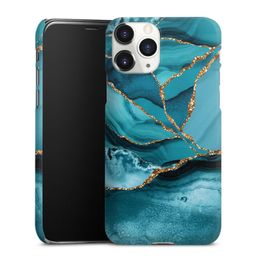 DeinDesign iPhone 11 Pro Handy Premium Case Smartphone Handyh&uuml;lle Schutzh&uuml;lle matt Glitzer Marble Gemstone Premium Case