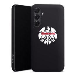 DeinDesign Galaxy A35 5G Handy Premium Case Smartphone Handyh&uuml;lle Schutzh&uuml;lle matt Eagle Retro Logo Premium Case