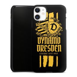 DeinDesign iPhone 11 Handy Premium Case Smartphone Handyh&uuml;lle Schutzh&uuml;lle matt Sg Dynamo Dresden Statement Sgd Premium Case
