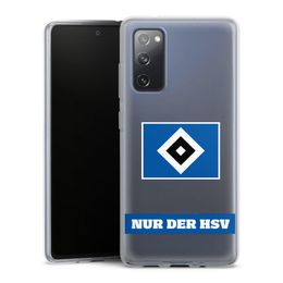 DeinDesign Galaxy S20 FE 5G Handy Silikon H&uuml;lle Case transparent Handyh&uuml;lle Statement Hsv Hamburger Sv Silikon Case
