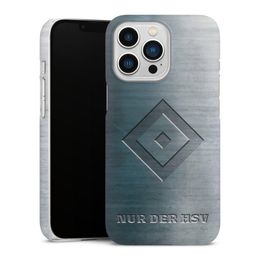 DeinDesign iPhone 13 Pro Handy Premium Case Smartphone Handyh&uuml;lle Schutzh&uuml;lle matt Metallic Look Hsv Hamburger Sv Premium Case