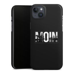DeinDesign iPhone 14 Plus Handy Premium Case Smartphone Handyh&uuml;lle Schutzh&uuml;lle gl&auml;nzend Hamburger Sv Hsv Official Licensed Product Premium Case