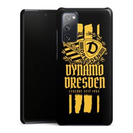 DeinDesign Galaxy S20 FE Handy Premium Case Smartphone Handyh&uuml;lle Schutzh&uuml;lle gl&auml;nzend Sgd Statement Sg Dynamo Dresden Premium Case