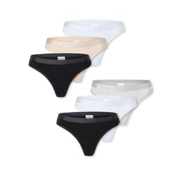 ELLE Thong female Beige, Grey, Black, White size L