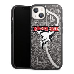 DeinDesign iPhone 13 Handy Gallery Case Handyh&uuml;lle 9H Geh&auml;rtetes Glas R&uuml;ckseite H&uuml;lle K&ouml;lner Haie Ice Hockey Official Licensed Product Gallery Case
