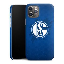 DeinDesign iPhone 12 Pro Handy Premium Case Smartphone Handyh&uuml;lle Schutzh&uuml;lle matt Official Licensed Product Fc Schalke 04 Schalke 04 Premium Case